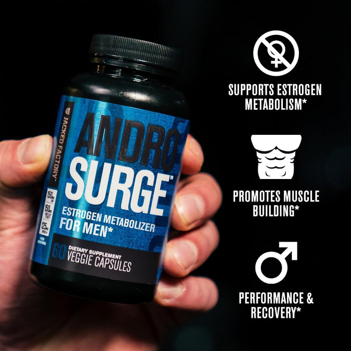 Androsurge Estrogen Blocker | Anti-Estrogen Supplement for Men | Jacked ...