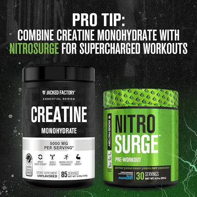 Creatine Monohydrate | Jacked Factory