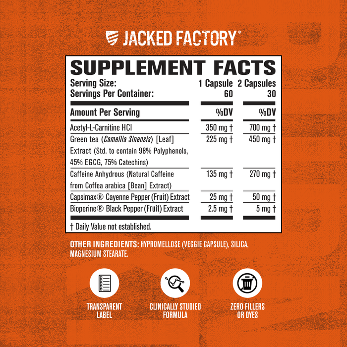 Burn-XT Thermogenic Fat Burner | Jacked Factory