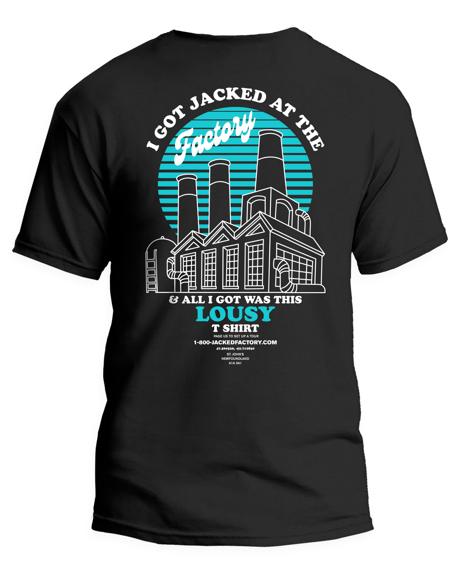 Jacked At The Factory T-Shirt | Jacked Factory
