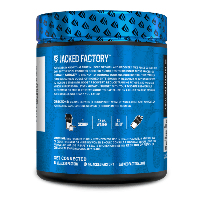 Growth Surge Post Workout Muscle Builder | Jacked Factory