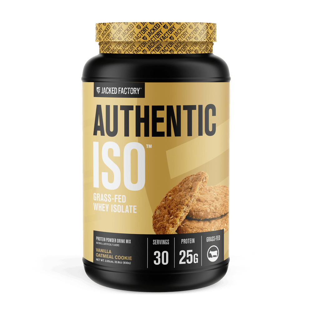Authentic Iso Grass-Fed Whey Protein Isolate | Jacked Factory