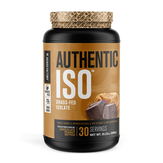 Authentic Iso Grass-Fed Whey Protein Isolate | Jacked Factory