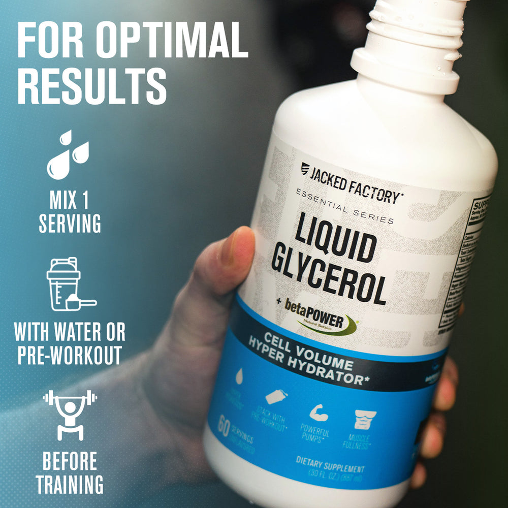 Jacked Factory | Liquid Glycerol - Cell Volume Hyper Hydrator