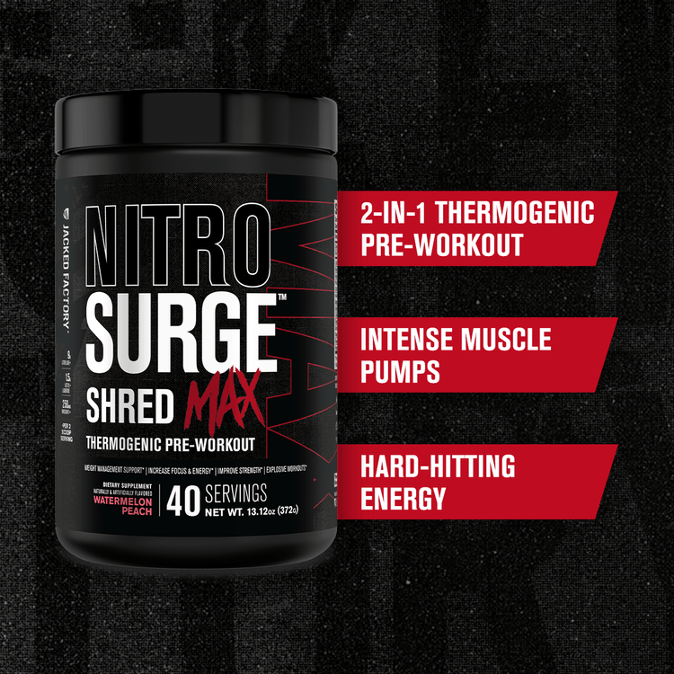 Nitrosurge Shred Max | Jacked Factory
