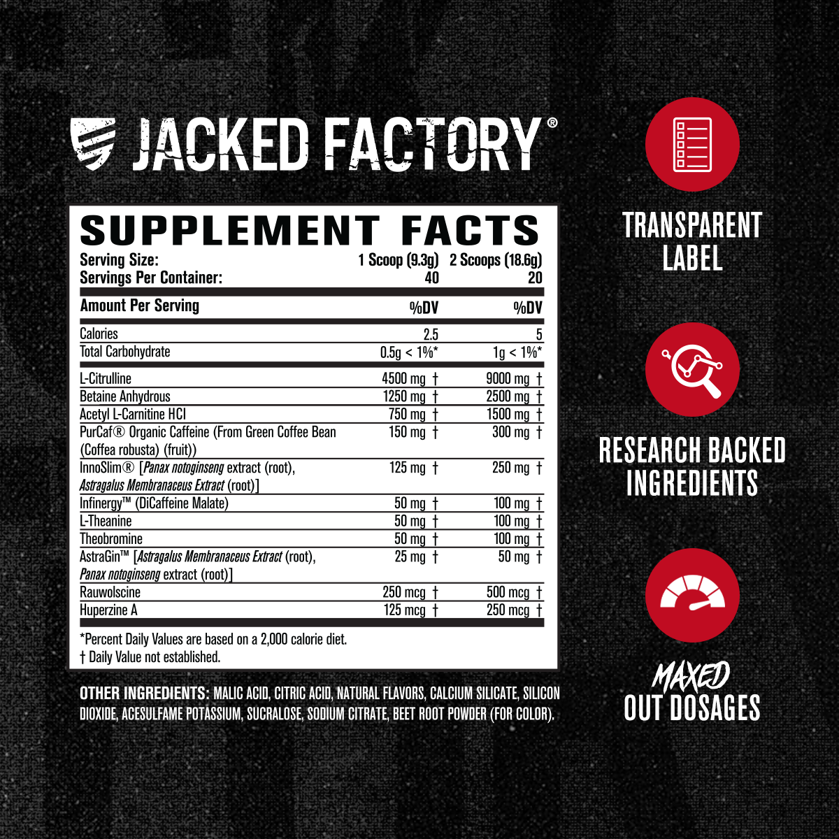 Nitrosurge Shred Max | Jacked Factory