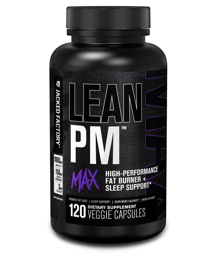 Lean PM MAX Stimulant-Free Fat Burner & Sleep Aid | Jacked Factory