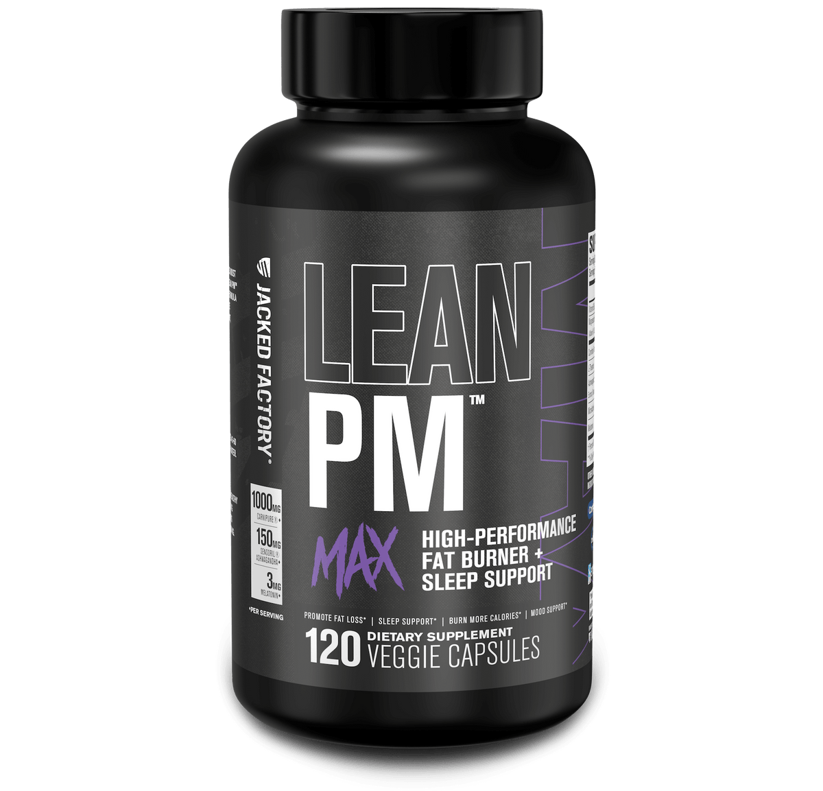 Lean PM MAX Stimulant-Free Fat Burner & Sleep Aid | Jacked Factory