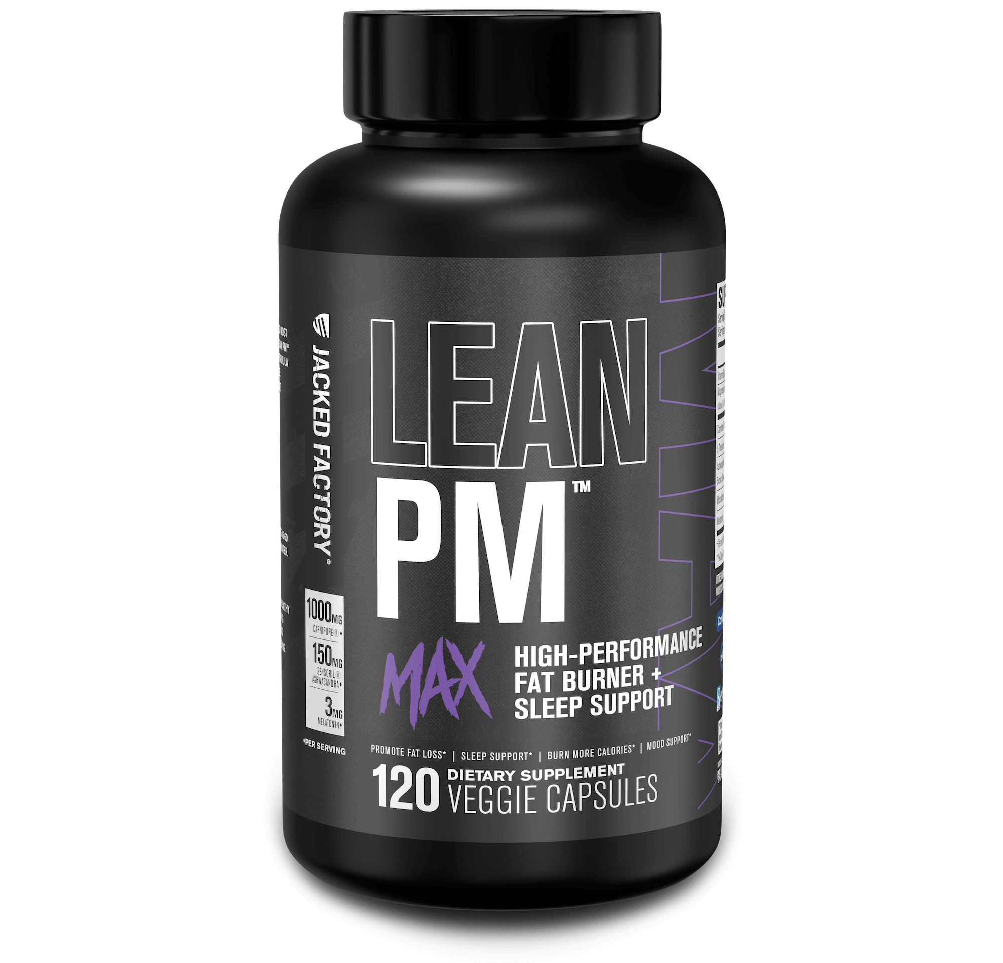 Lean PM MAX Stimulant-Free Fat Burner & Sleep Aid | Jacked Factory