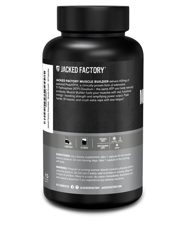 Essentials Muscle Builder | Jacked Factory