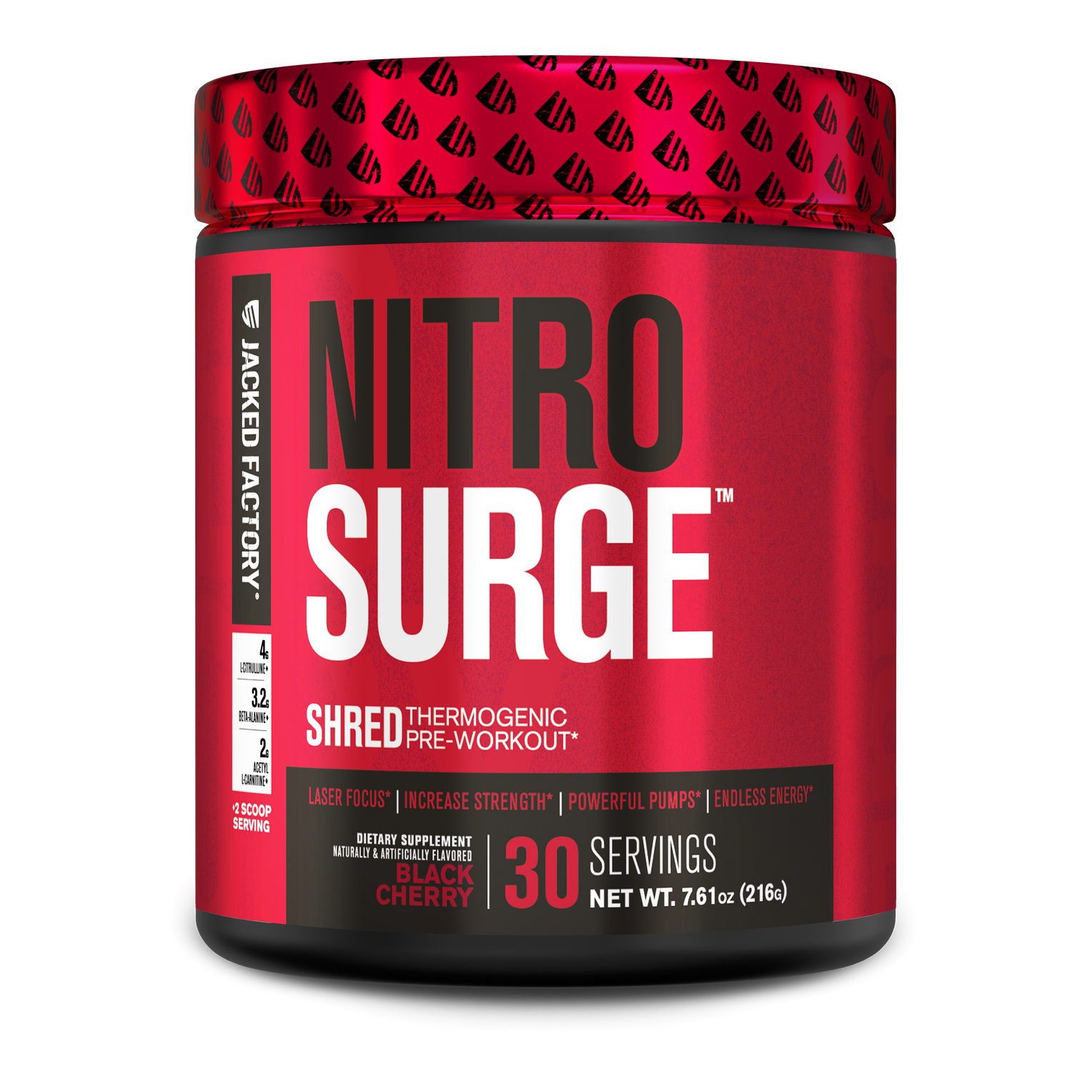 Nitrosurge Shred Pre-Workout & Thermogenic Fat Burner | Jacked Factory