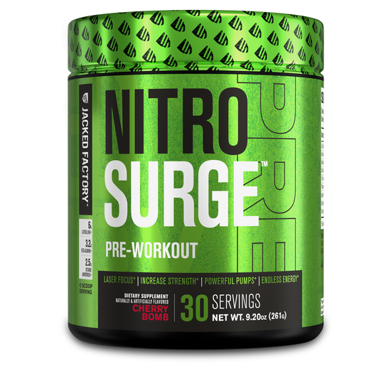 Nitrosurge Pre-Workout - Best Pre Workout Powder 2022 | Jacked Factory