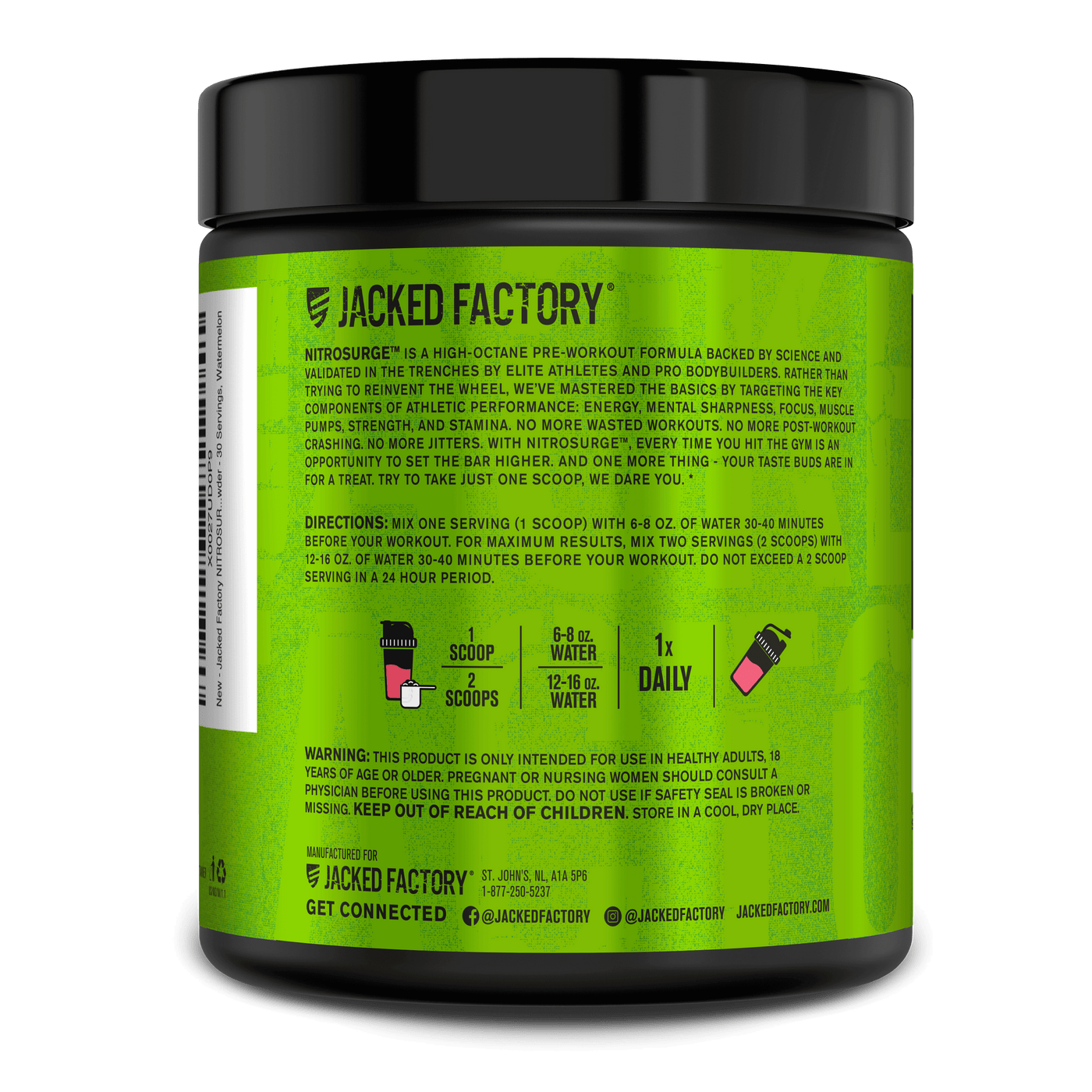 Jacked Factory | Pre Workout, Muscle Building & Fat Loss Supplements