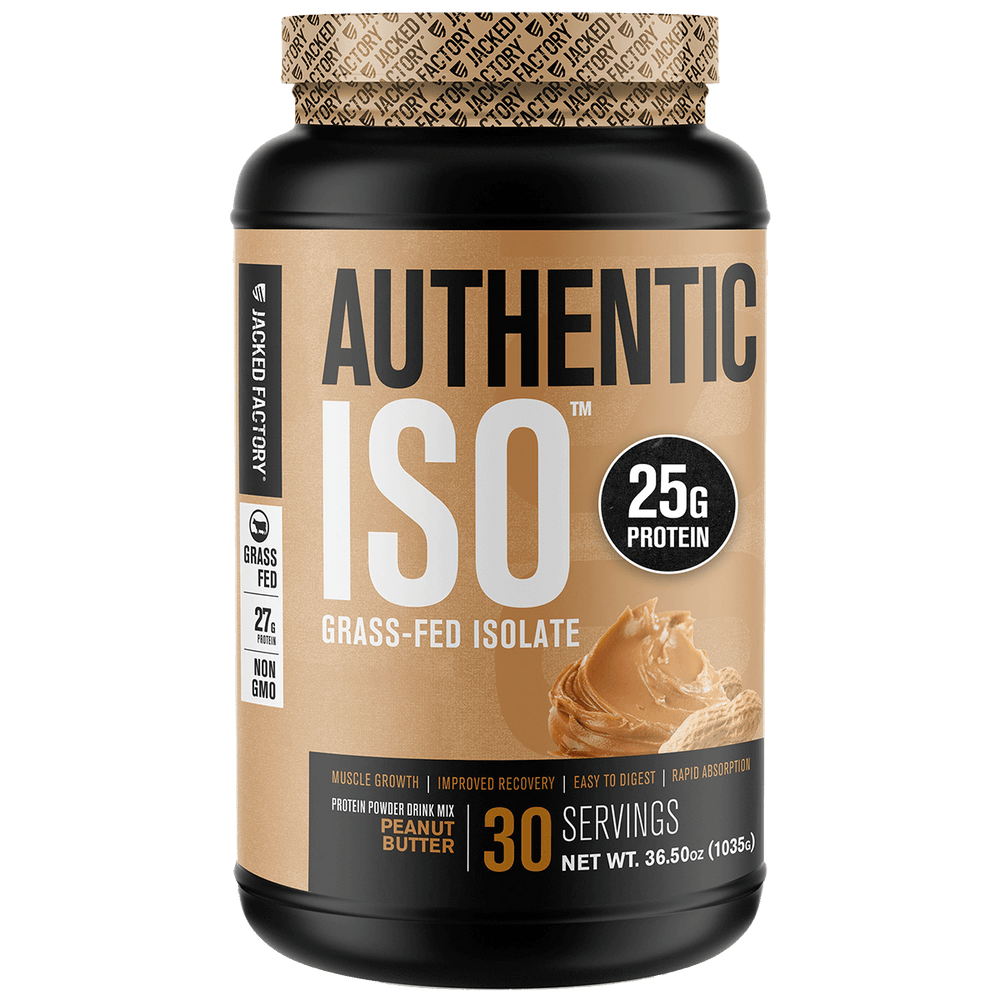 Authentic Iso Grass-Fed Whey Protein Isolate | Jacked Factory