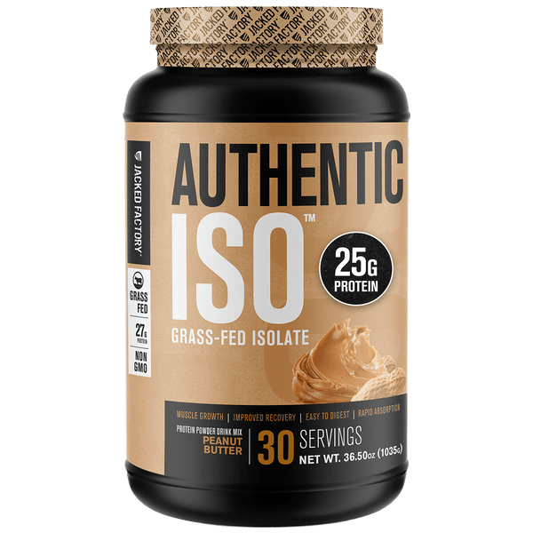 Authentic Iso Grass-Fed Whey Protein Isolate | Jacked Factory