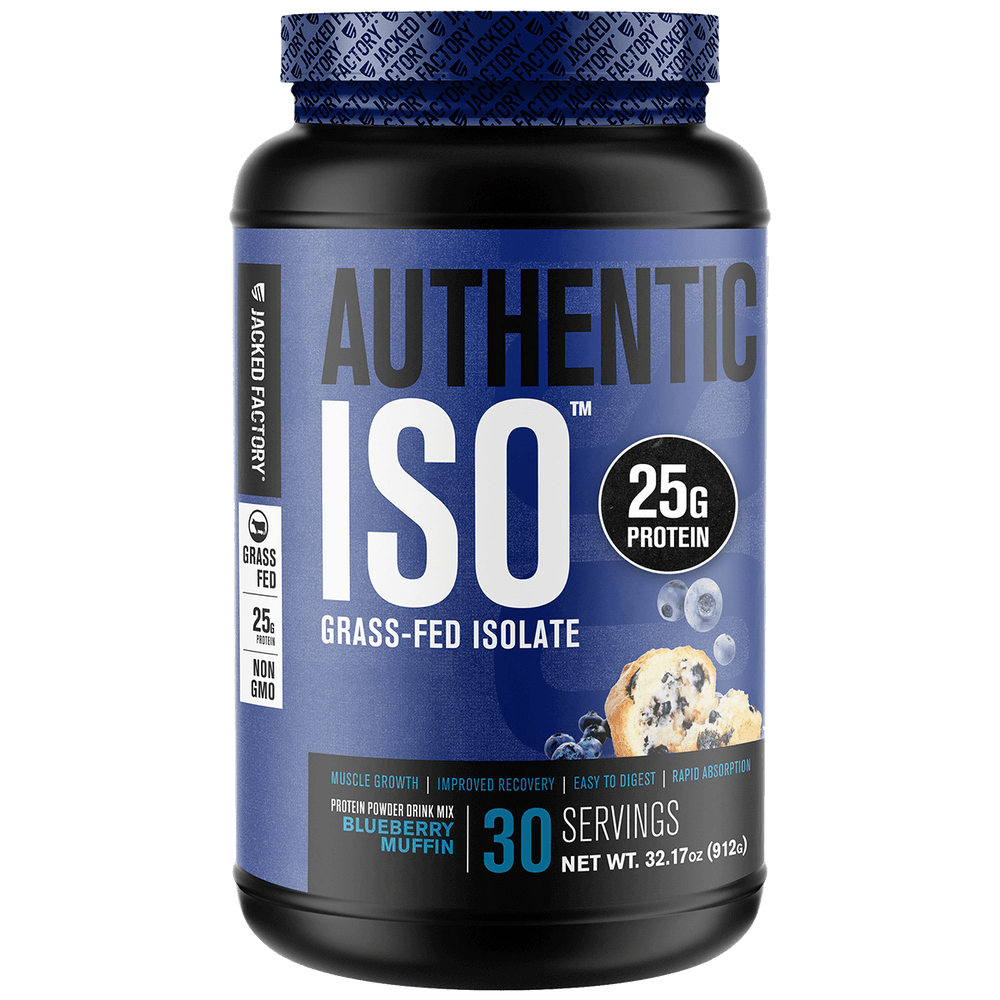 Authentic Iso Grass-Fed Whey Protein Isolate | Jacked Factory