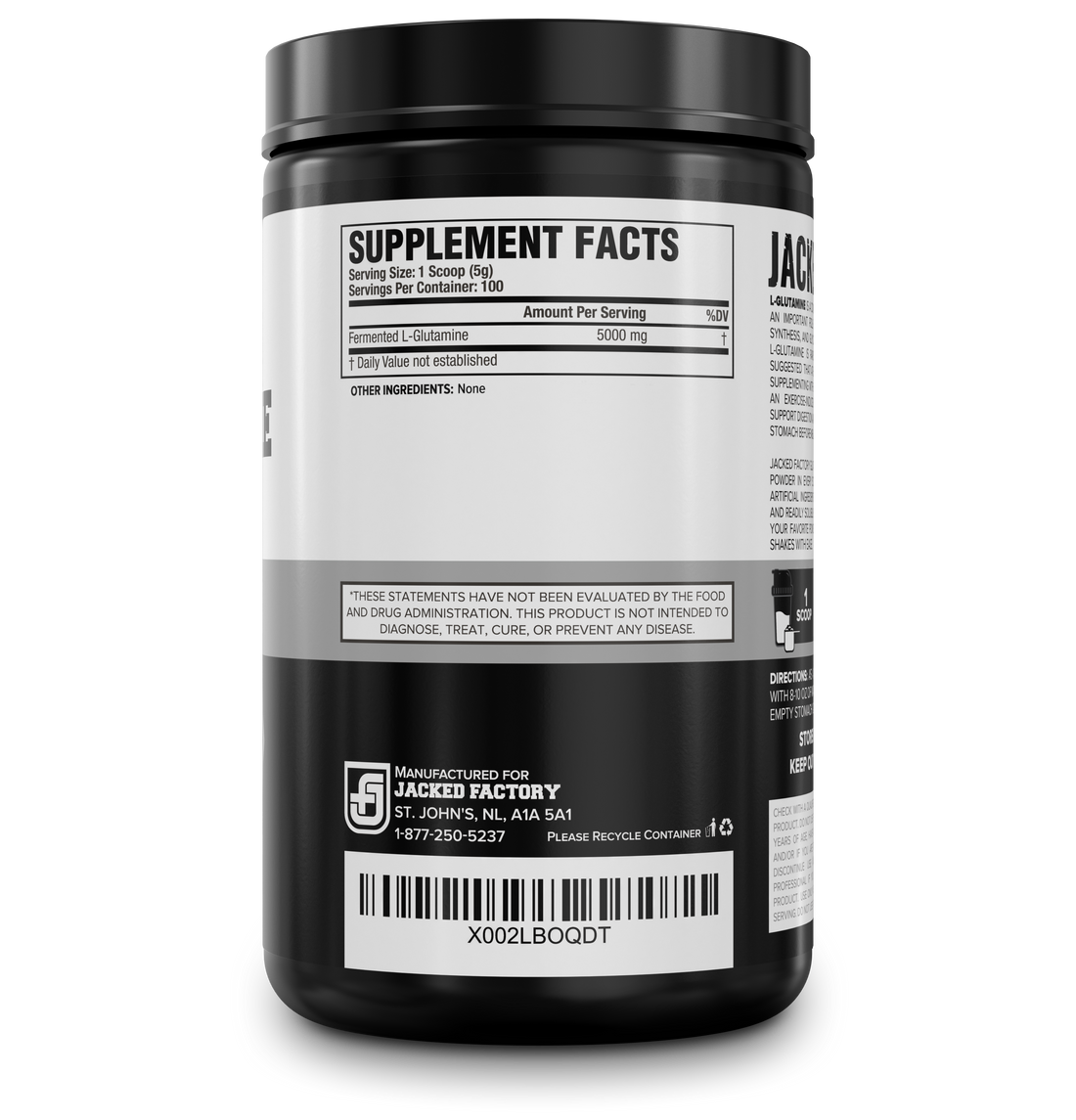 L-Glutamine Fermented | Jacked Factory
