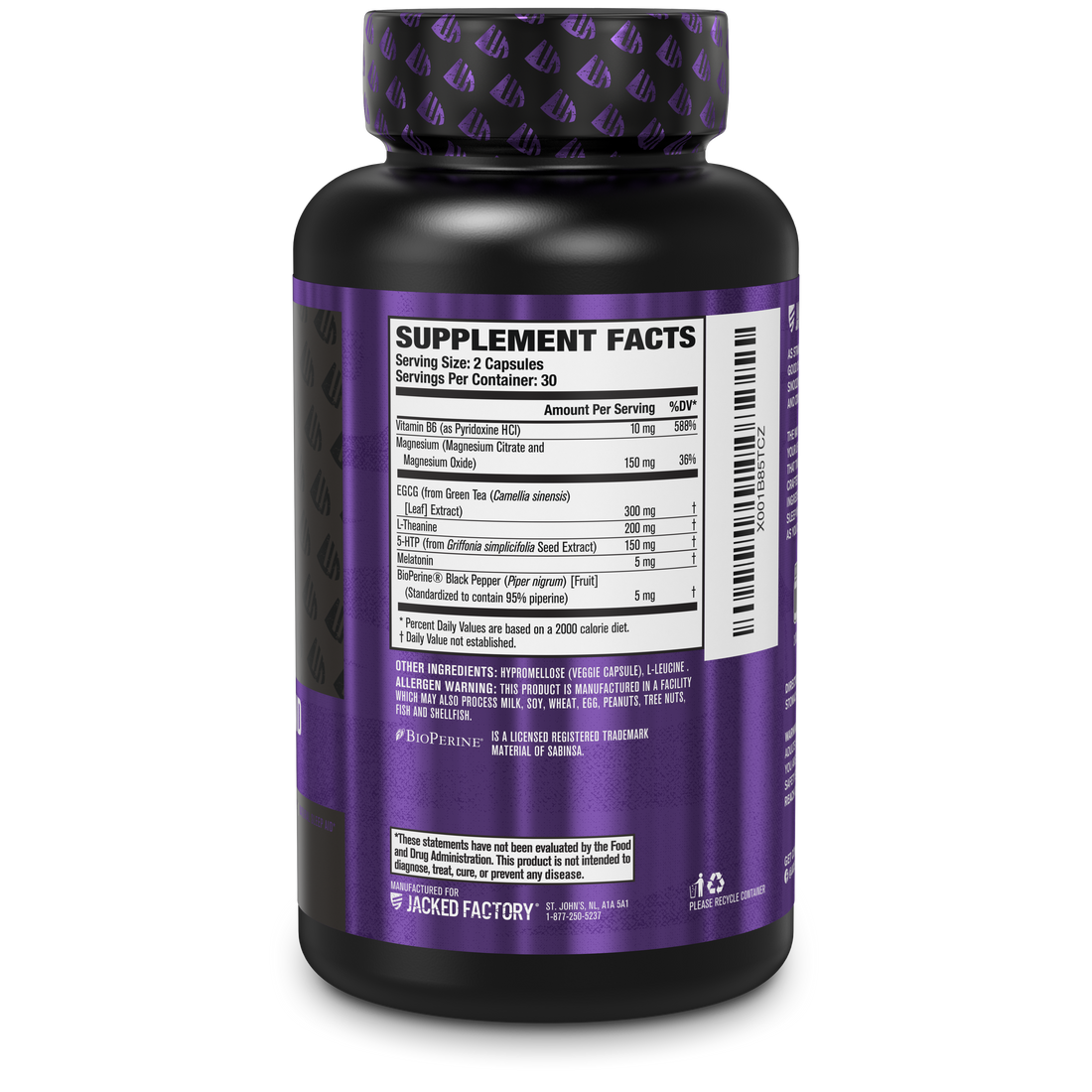 Lean PM Stimulant-Free Fat Burner & Sleep Aid | Jacked Factory
