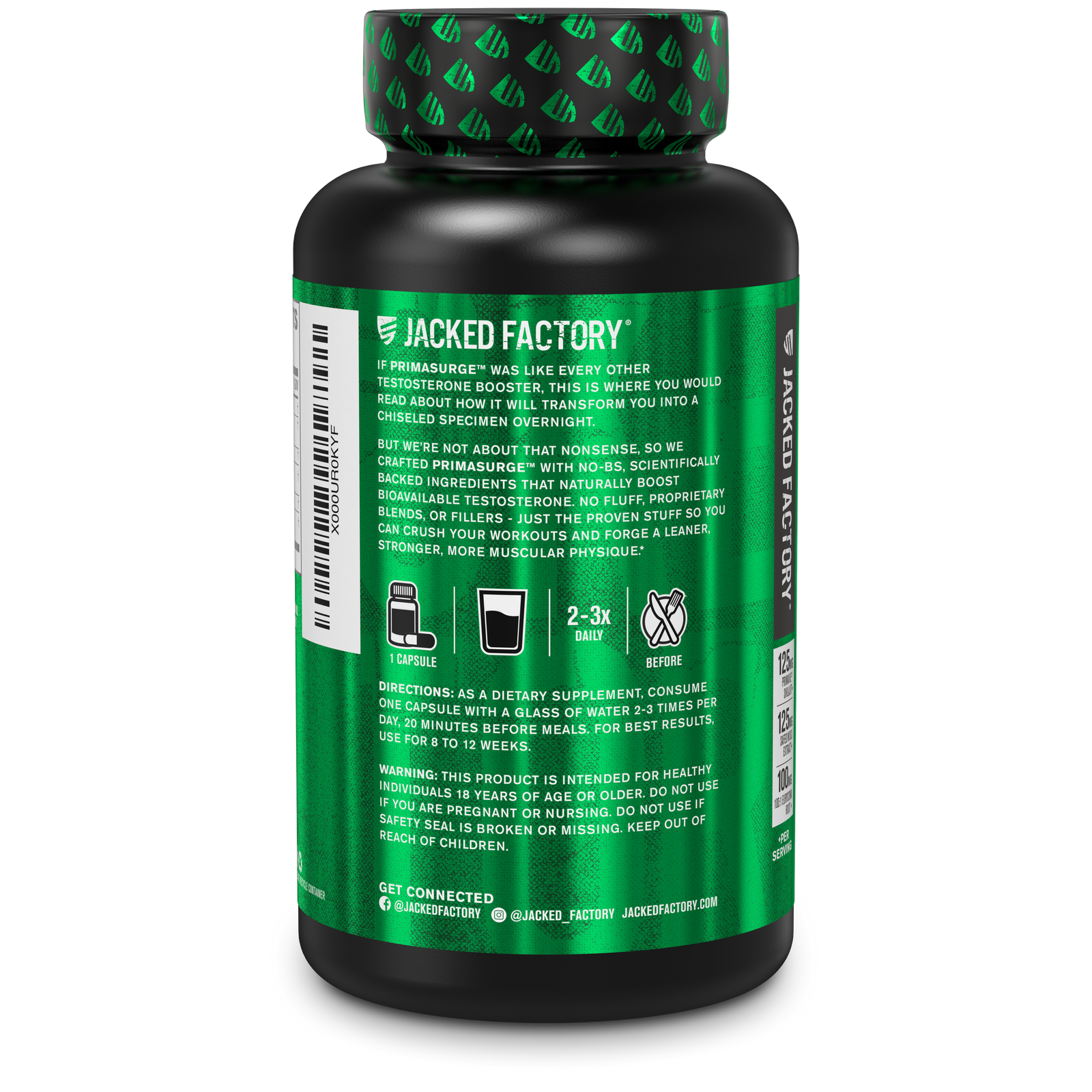 Primasurge Best Testosterone Booster | Jacked Factory